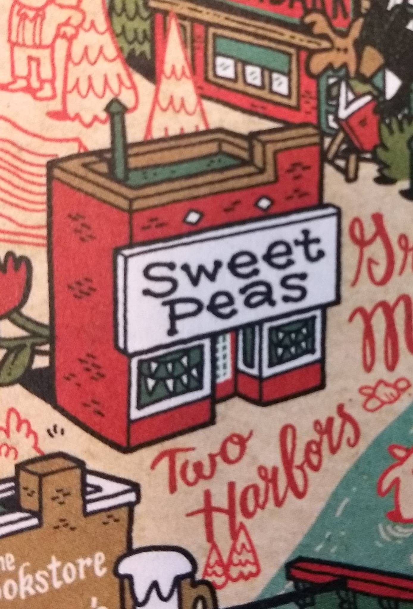 Sweet Peas - Bell Sheep Homestead North Shore MN Lodging near Duluth ...